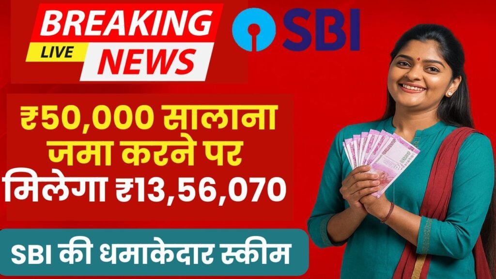 SBI PPF Scheme: हर साल सिर्फ ₹50,000 बचाकर बनाइए ₹13.56 लाख का बड़ा फंड, जानिए पूरी कैलकुलेशन